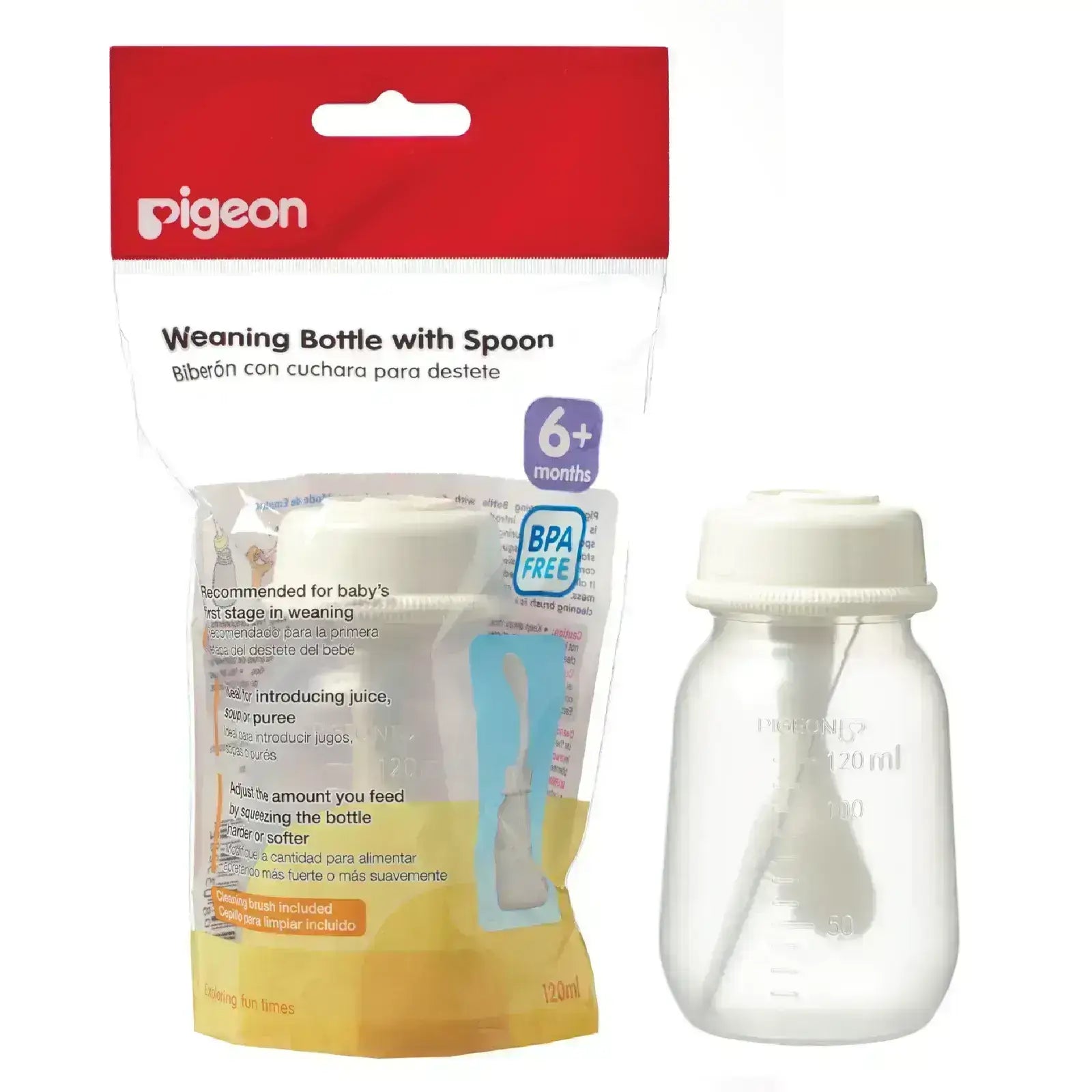 Pigeon Weaning Bottle W/Sp 120 mL D328/304 – offersonly