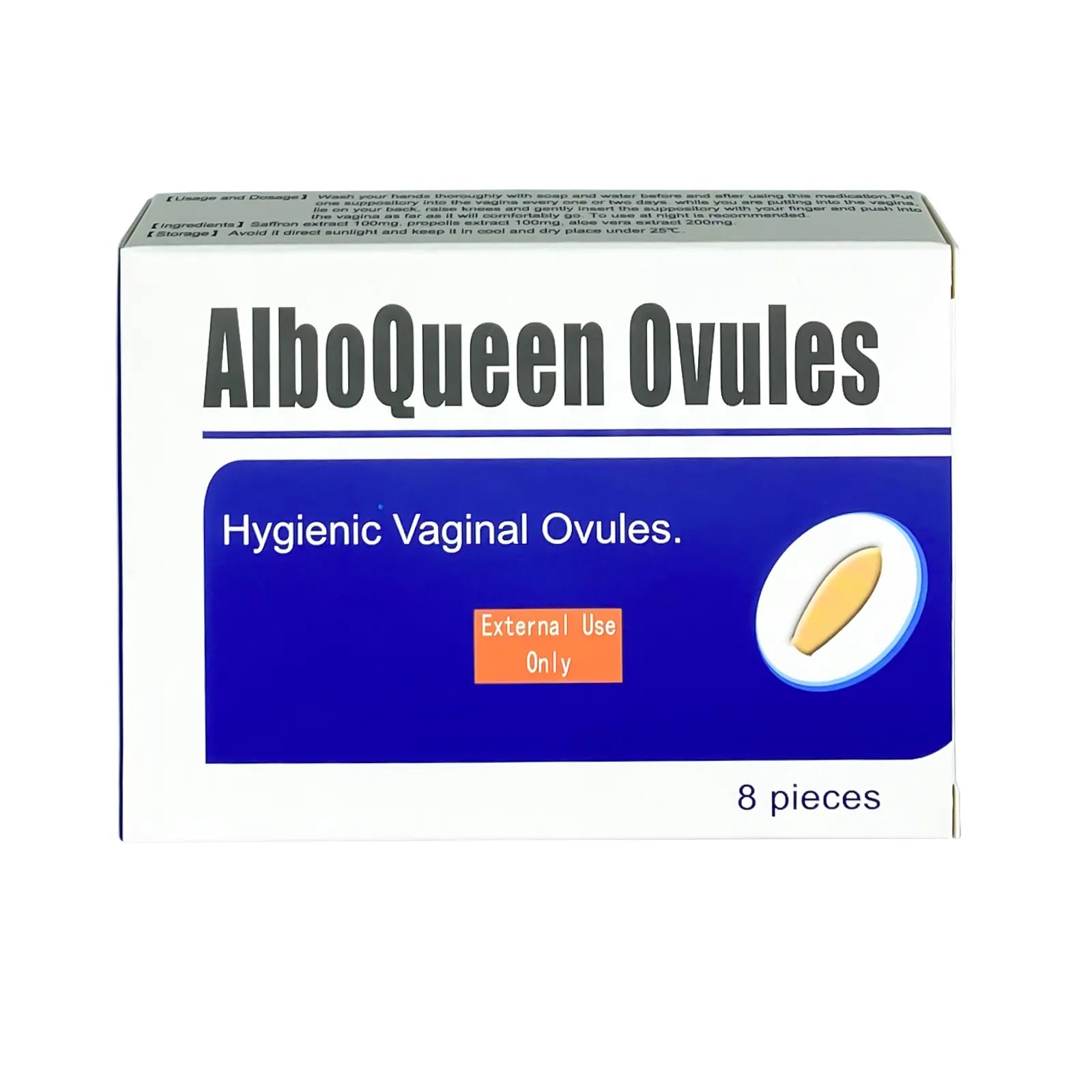 Albo Queen Vaginal Ovules 8'S – offersonly