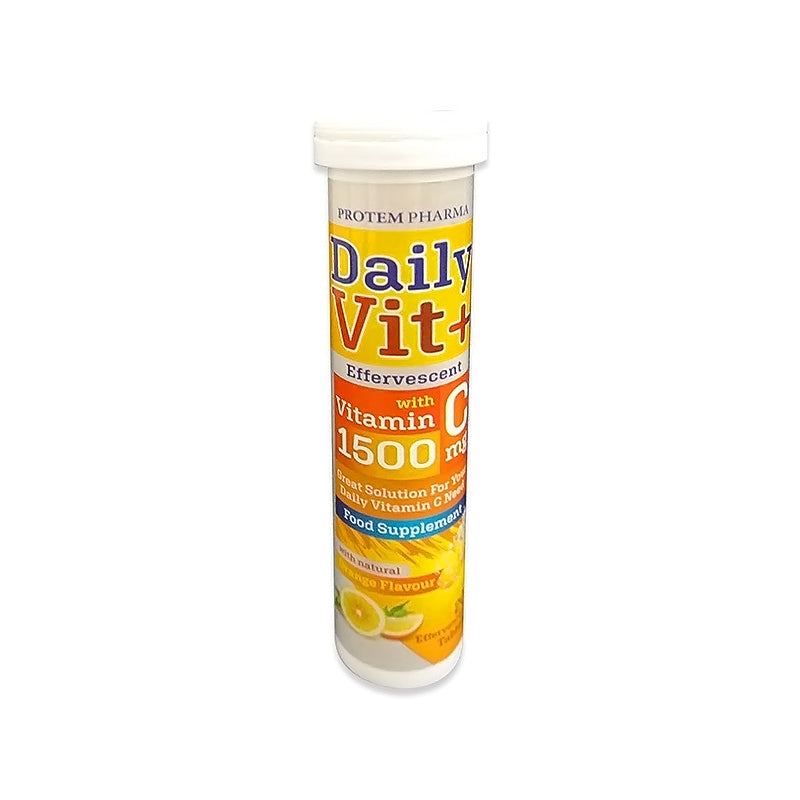 Daily Vit+ Effervescent Vit C 1500mg Tab 20'S – offersonly