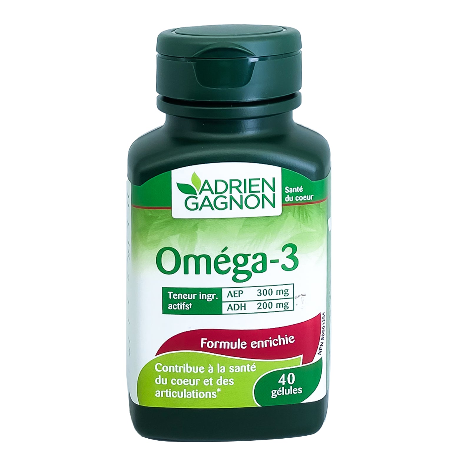 Adrien Gagnon Omega 3 Softgels 40'S – offersonly