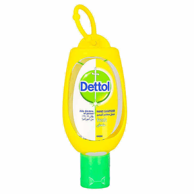 Dettol Hand Sanitizer Fresh With Yellow Hanger 50 ml – offersonly