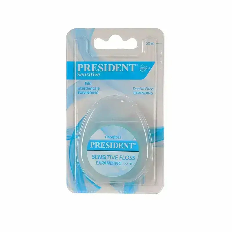 President Sensitive Expanding Dental Floss 25 m – offersonly