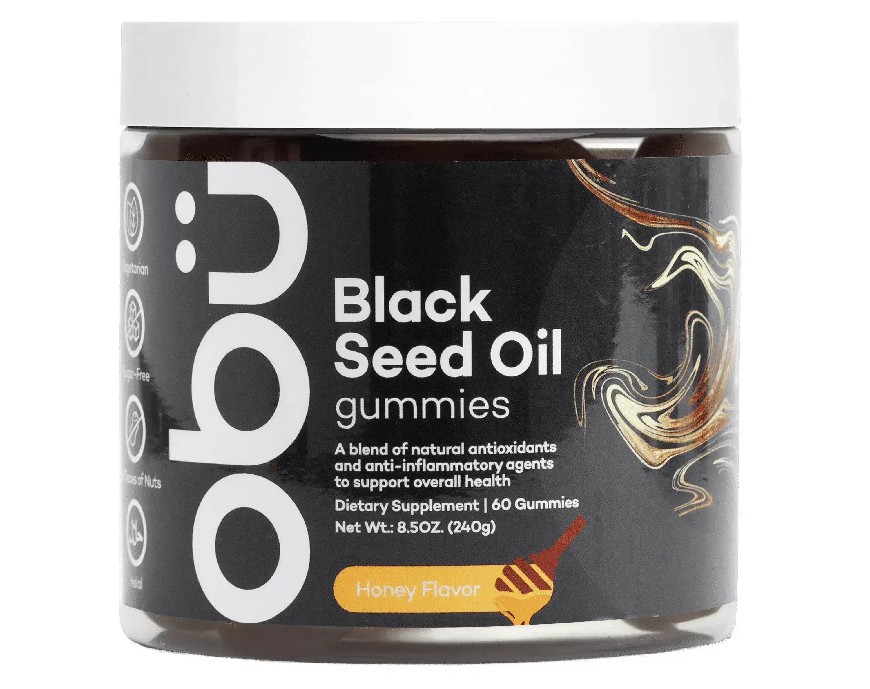 Obu Black Seed Oil Gummies with Honey Flavor 60 Pcs – offersonly